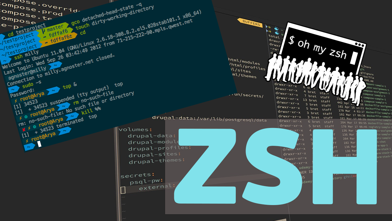Установка ZSH + OhMyZSH - UnixHost Blog