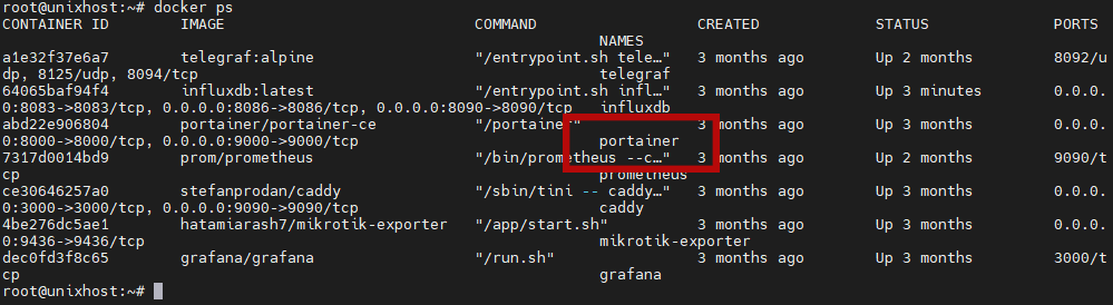 Как обновить Portainer - UnixHost Blog