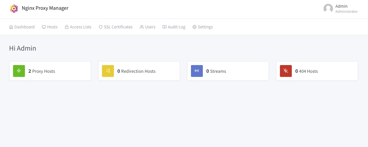 Установка и настройка Nginx Proxy Manager - UnixHost Blog